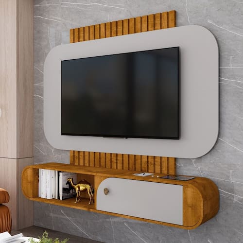 Painel Ripado para TV Até 55 Polegadas | Extra