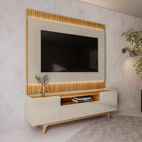 Rack com Painel para TV Até 70 Polegadas | Extra