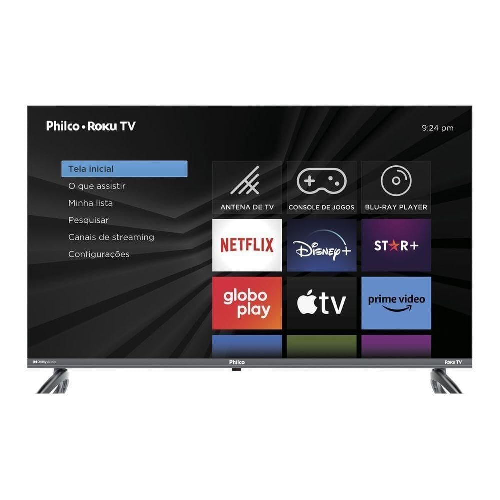 Smart tv 40%E2%80%9D philco roku tv led dolby audio | Extra
