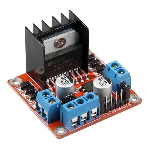 2X L298N Ponte H Dupla Driver Motor | Extra