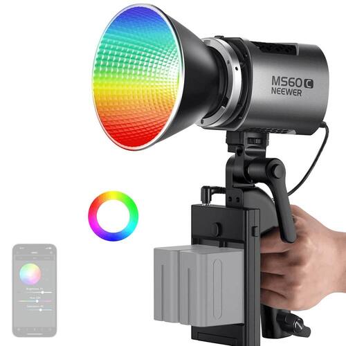 Iluminador Led Neewer Ms60C Rgb Handheld | Extra