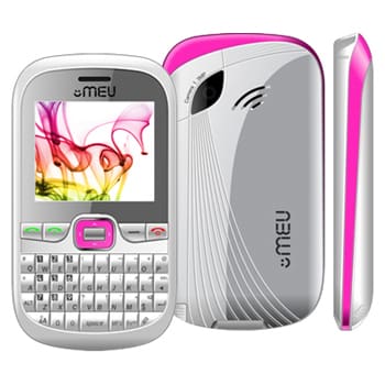 Celular desbloqueado SN45 MEU Branco/Rosa com TV | Extra