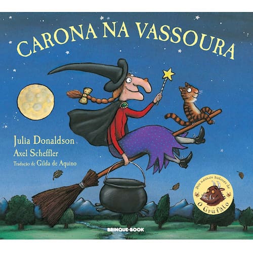 Livro Carona Na Vassoura Julia Donaldson Extra