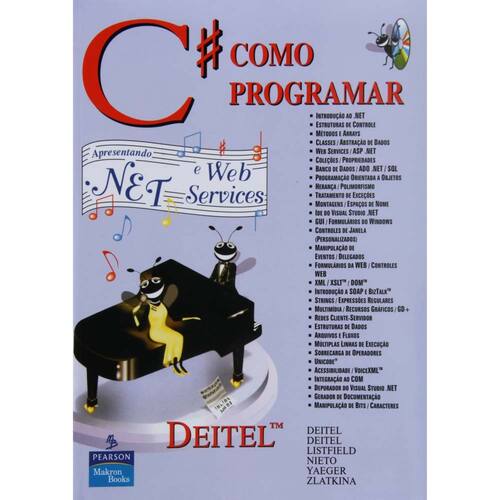 Livro - C# Como Programar - Deitel, Harvey, Paul, Steinbuhler e Kate ...