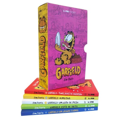 Livro - Box Garfield - 05 Volumes - Jim | Extra