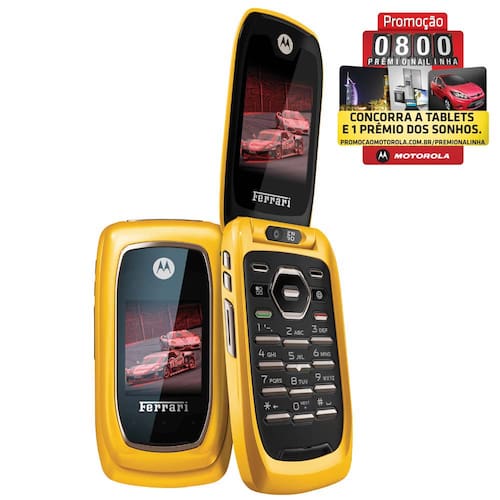 Nextel Motorola i897 Ferrari com Câmera 2MP, | Extra