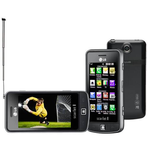 Celular Desbloqueado LG TV Phone Scarlet | Extra