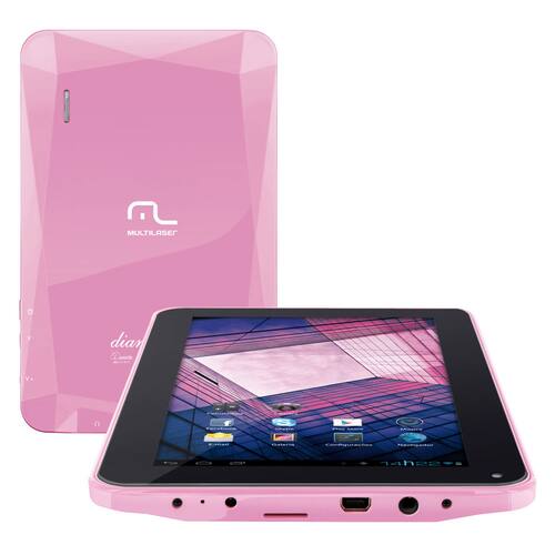 Tablet Multilaser Diamond Lite NB041 com Tela 7", | Extra