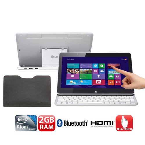 Notebook Touch LG SlidePad H160-G.BU51P1 com Intel® | Extra