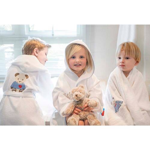 Roupão Infantil Masculino com Capuz Buddemeyer Confort | Extra