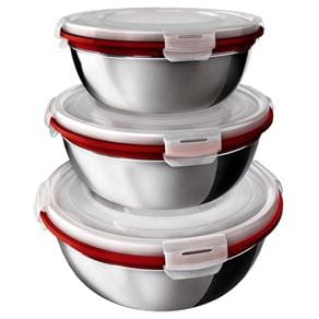 Conjunto de Potes Euro Home Herméticos em | Extra