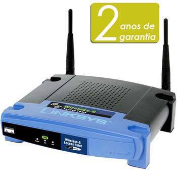 Ponto de Acesso Wireless-G Linksys - WAP54G | Extra