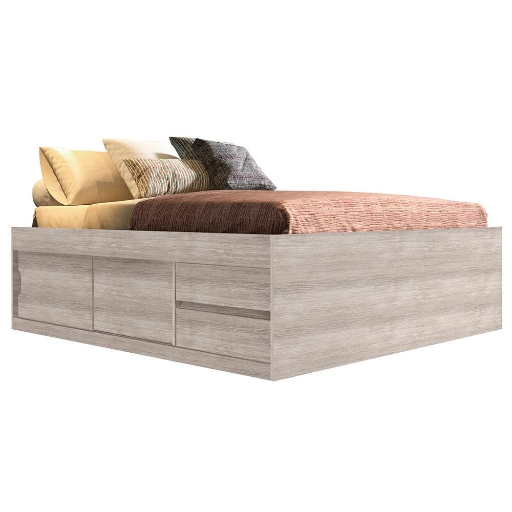 Cama com gaveta viuva | Extra