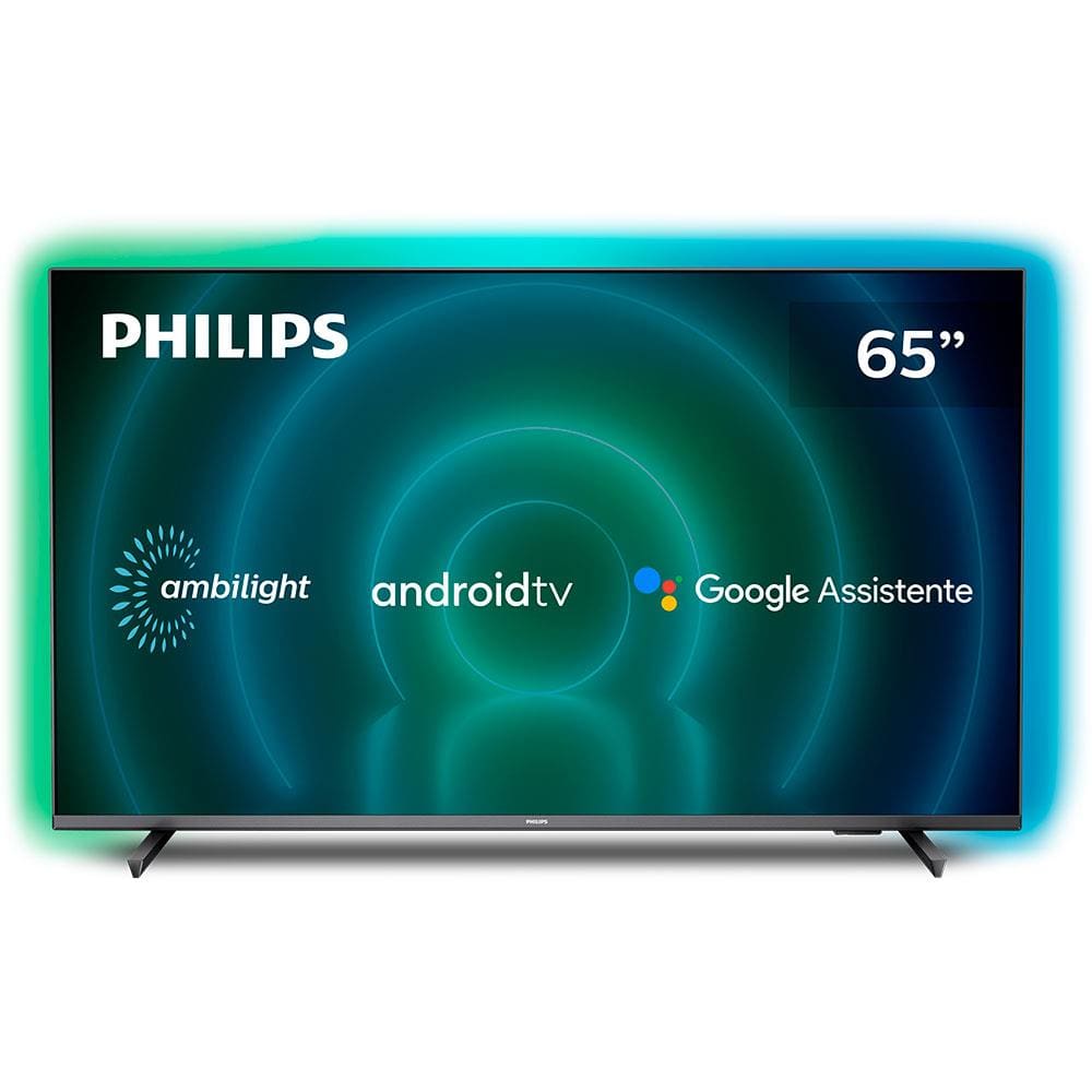 Smart tv led ambilight 65 philips Black Friday | Desconto no Extra