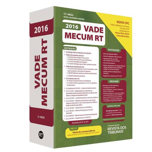 Livro – Vade Mecum RT – 12ª Edição | Extra